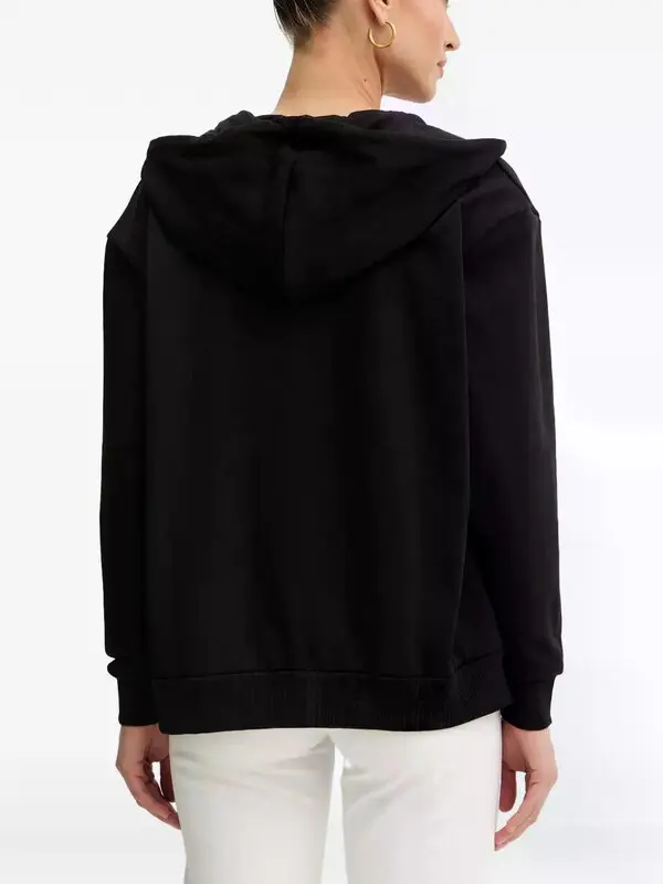 Armani Exchange Logo-print Zip-up Hoodie