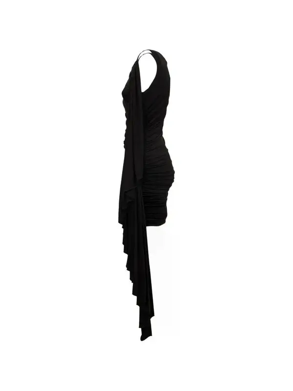 Alexander Wang Asymmetric Ruched Mini Dress