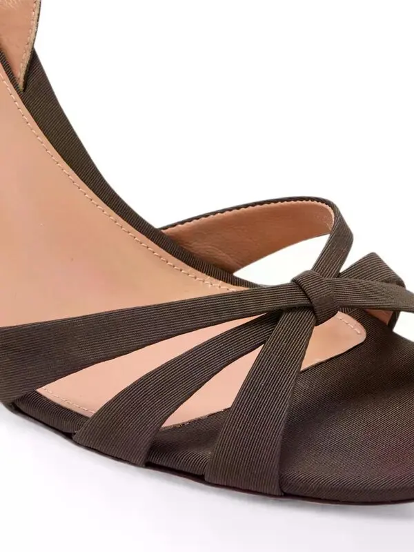 AQUAZZURA Tati Buckle-fastening Sandals - Brown
