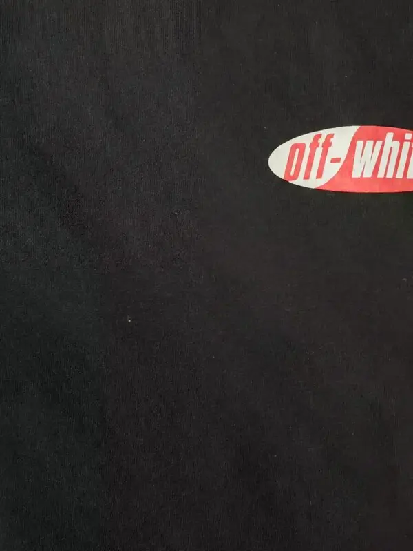 Off-White Logo-print Crew-neck T-shirt
