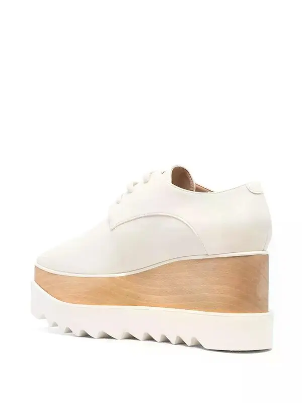Stella McCartney Elyse Star-print Platform Shoes