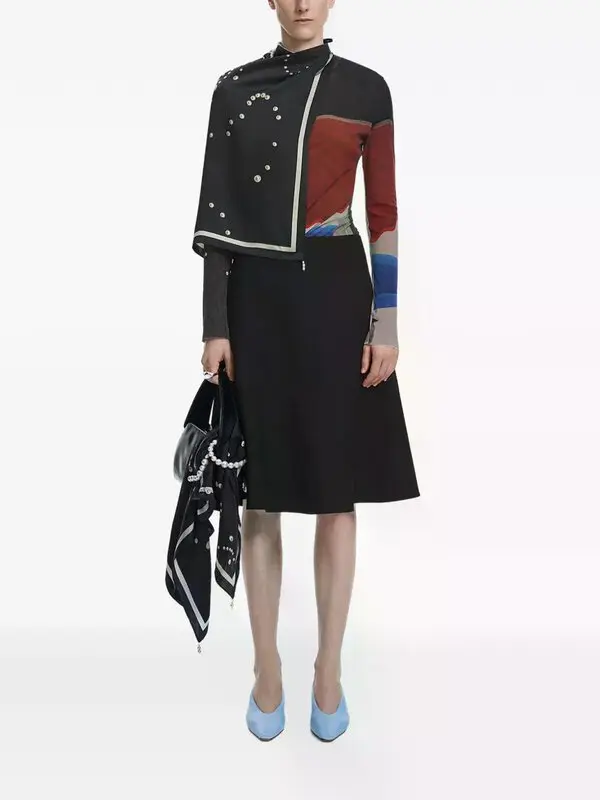 JNBY Printed Long Sleeve Top