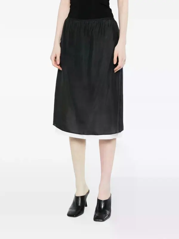 JNBY H-line Silk Skirt
