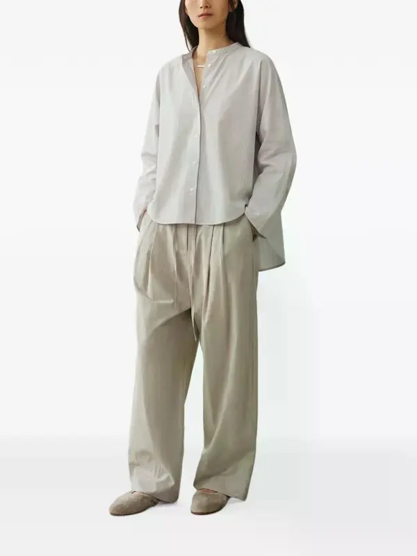 LESS Drawstring Pleated Trousers