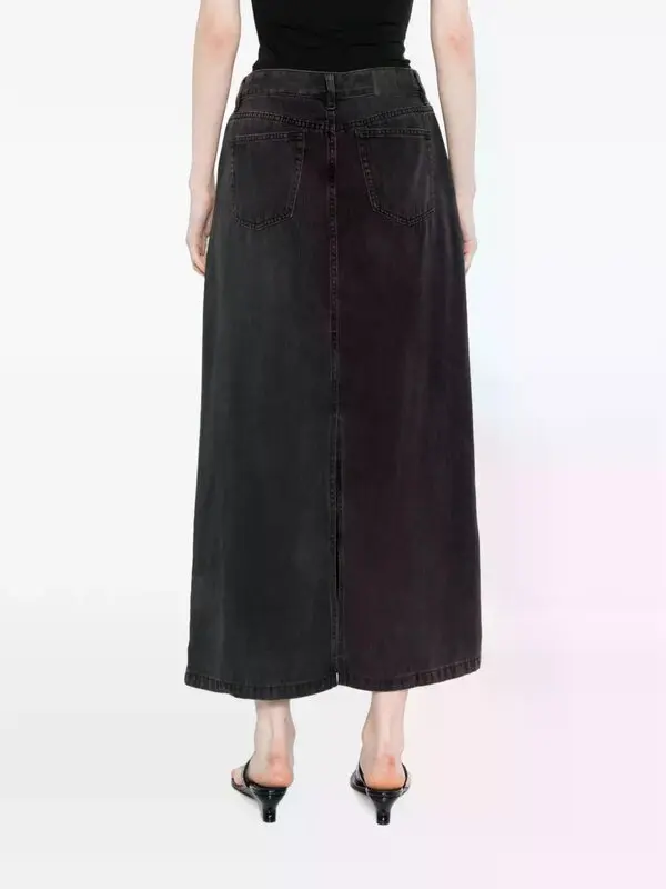 JNBY A-line Maxi Denim Skirt