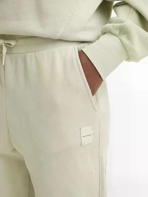 Armani Exchange Logo Patch Track Pants