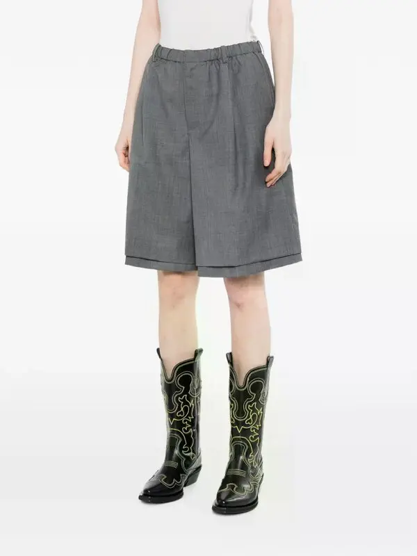 JNBY Double-layer Hem Shorts