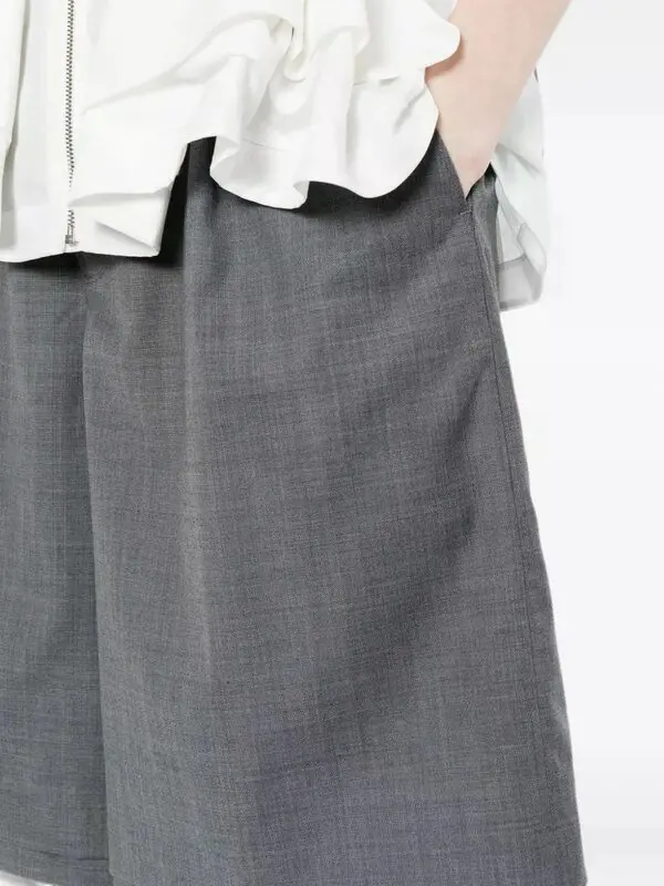 JNBY Double-layer Hem Shorts
