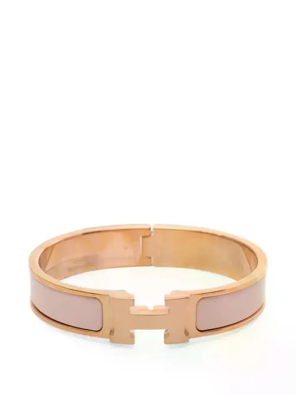 Hermès 2020s Clic H Bracelet - Pink