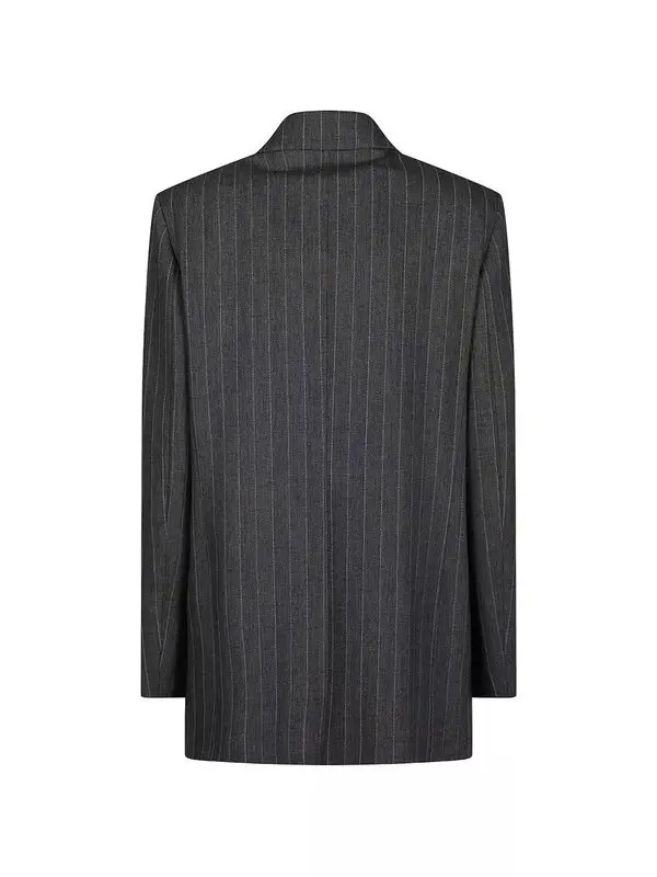 Pinko Pinstripe Double-breasted Blazer
