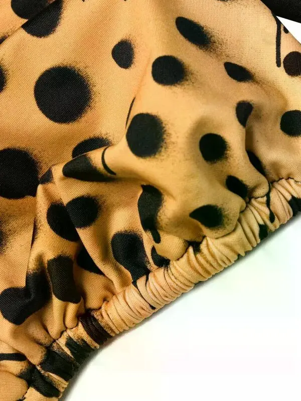 Dsquared2 Leopard-print Halterneck Bikini Top