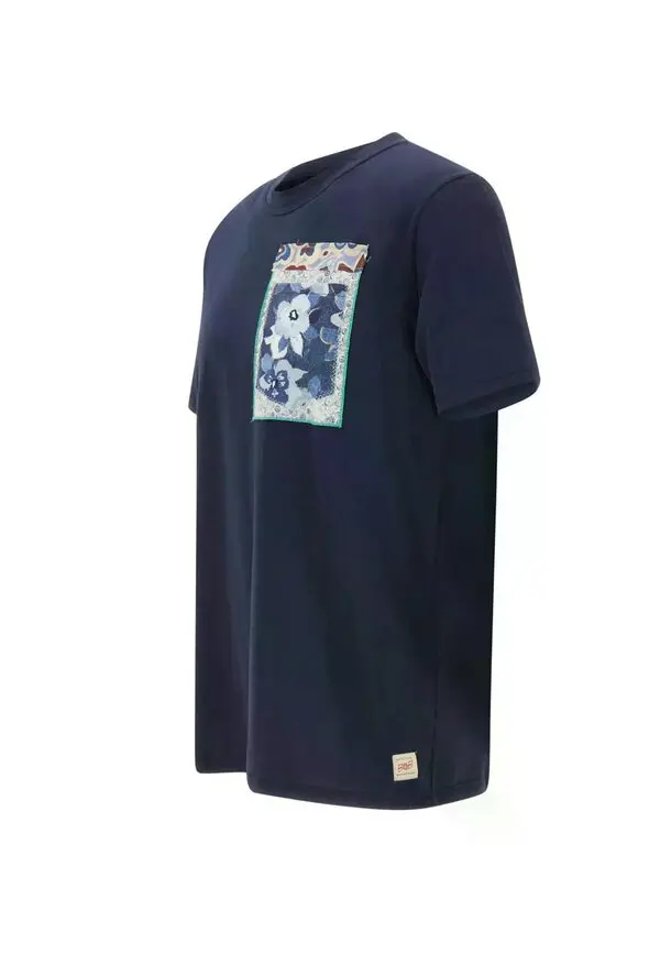 BOB Patchwork-pocket T-shirt