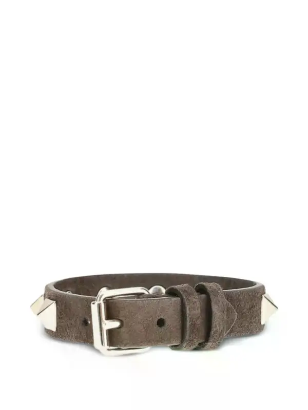Valentino Garavani Rockstud-embellished Bracelet - Brown