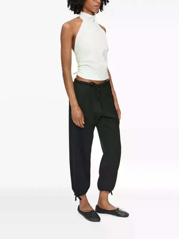 6397 Drawstring Ankle Wool-twill Trousers