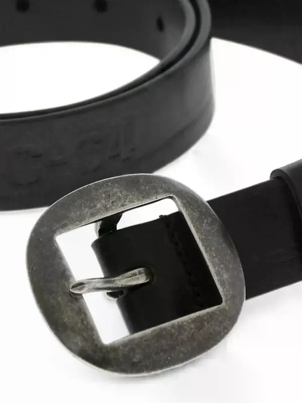 Dsquared2 Logo-debossed Leather Belt