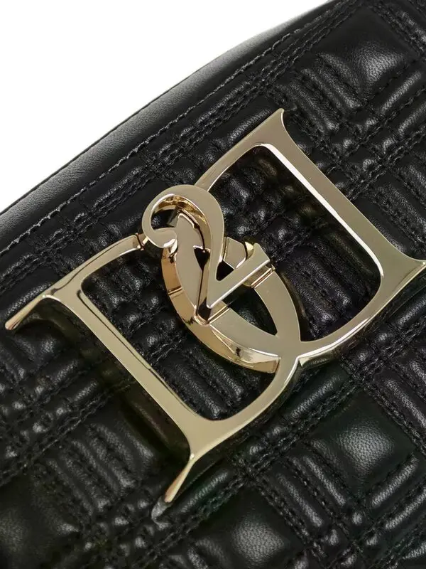Dsquared2 Quilted Logo Buckle Crossbody Bag