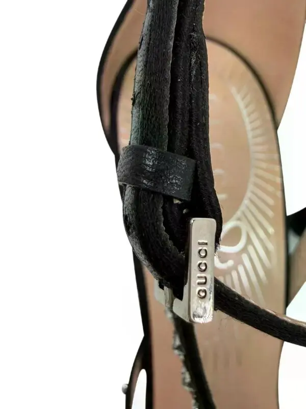 Gucci Star Embellished Gg Sandals