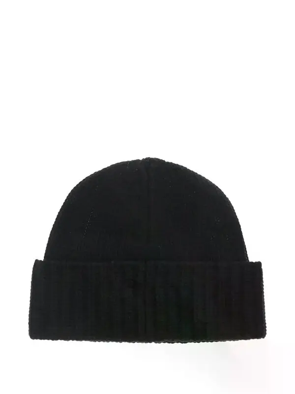 Dsquared2 Logo-patch Ribbed Beanie Hat