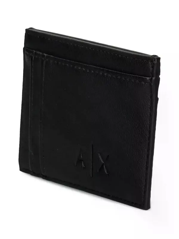 Armani Exchange Logo-embossed Card Holder