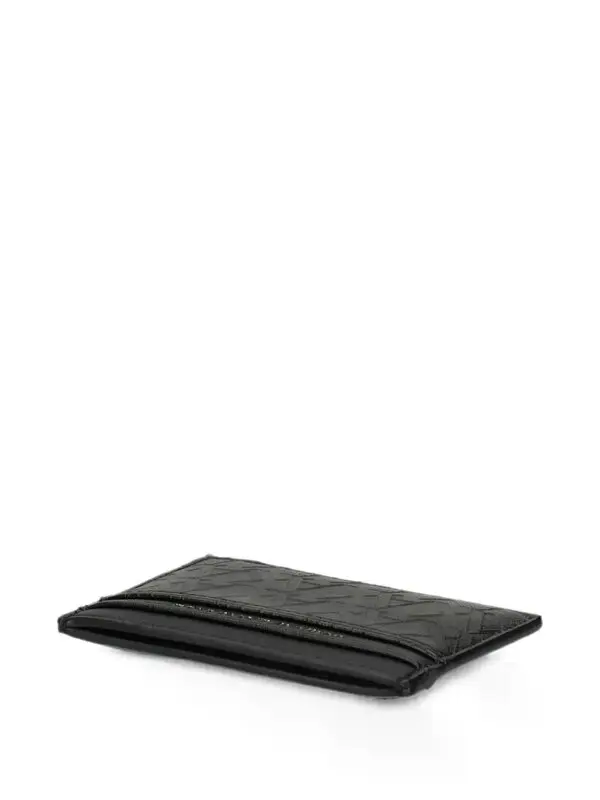 Armani Exchange Logo-embossed Card Holder