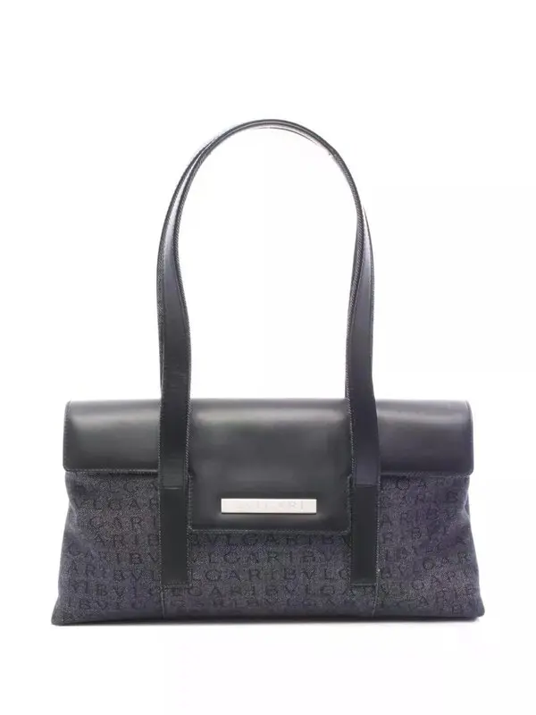 BVLGARI Logomania Shoulder Bag - Black