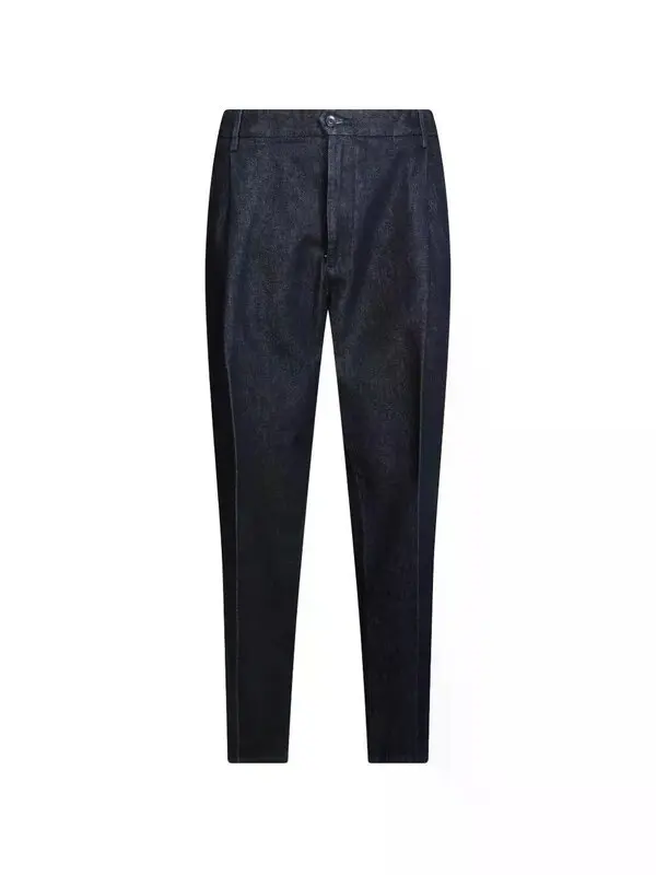BRIGLIA 1949 Pressed-crease Pleated Tailored Trousers