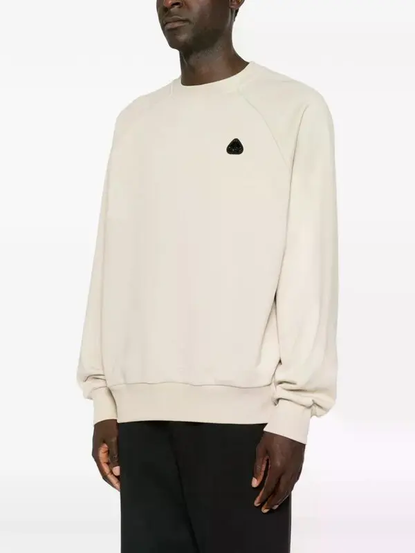 Moose Knuckles Yul Logo-patch Raglan-sleeve Sweatshirt