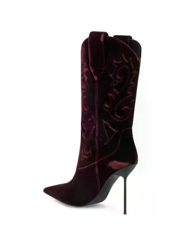 Paris Texas Lidia 105 Heeled Cowboy Boots