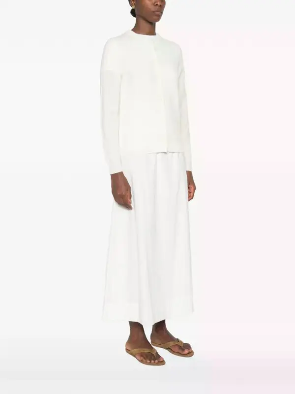 Eric Bompard Cashmere Crew-neck Cardigan