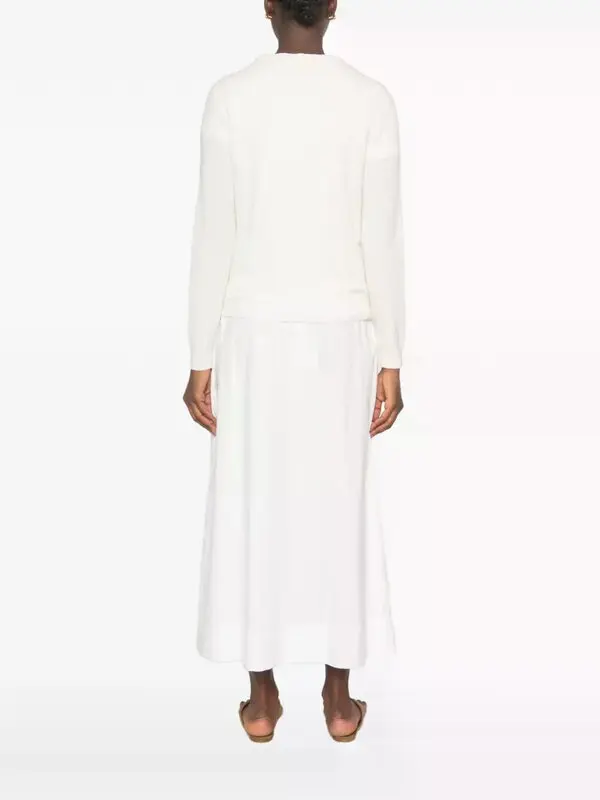Eric Bompard Cashmere Crew-neck Cardigan