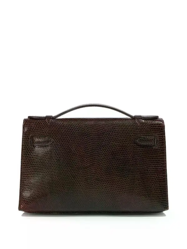 Hermès Kelly Pochette Leather Tote Bag