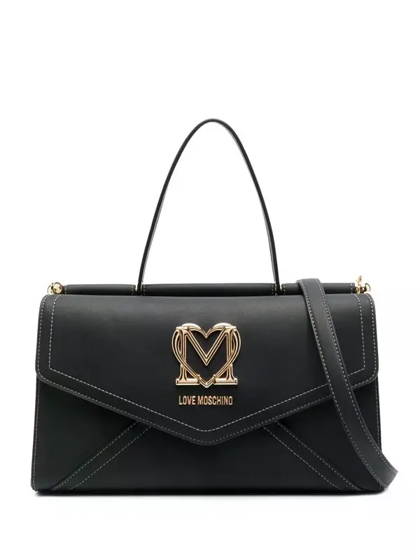 Moschino Logo-plaque Envelope Tote Bag