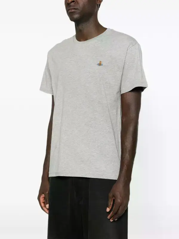 VIVIENNE WESTWOOD Orb-embroidered T-shirt