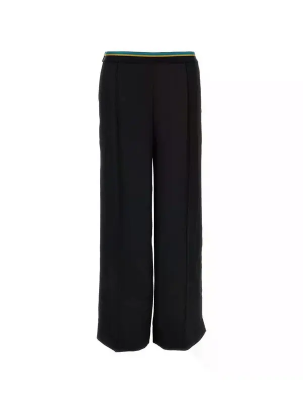 Plan C Sable Fabric Straight-leg Trousers