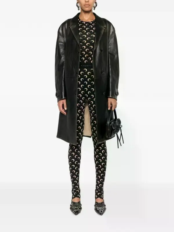 MARINE SERRE Moon-print Leggings