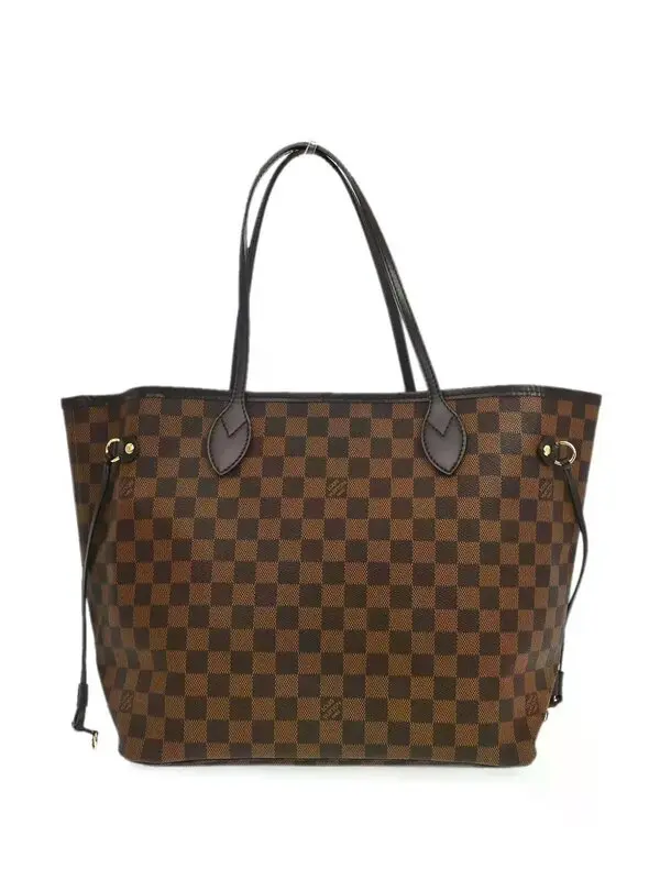 LOUIS VUITTON 2018 Damier Neverfull Mm Tote Bag