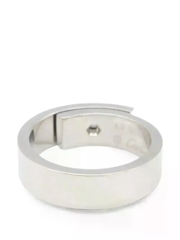 Cartier 2010s Anniversary Diamond Ring - Silver