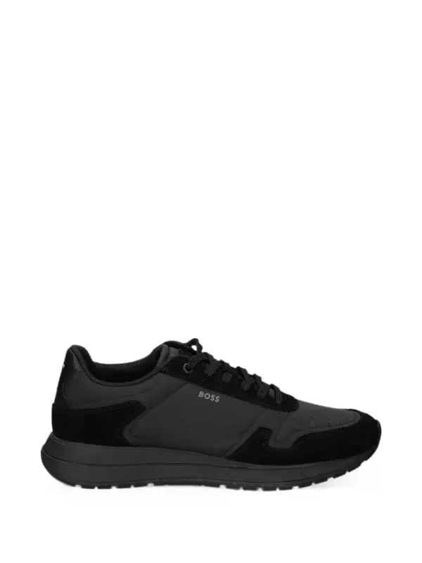 BOSS Panelled Lace-up Sneakers