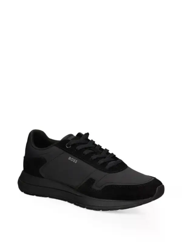 BOSS Panelled Lace-up Sneakers