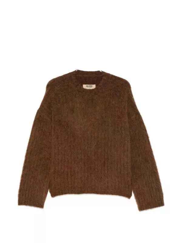 UMA WANG Brushed Crew Neck Sweater