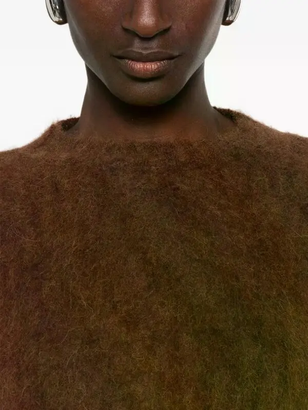 UMA WANG Brushed Crew Neck Sweater
