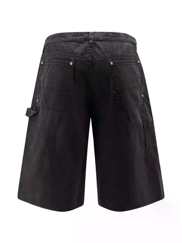 TONYWACK Distressed-effect Panelled Shorts