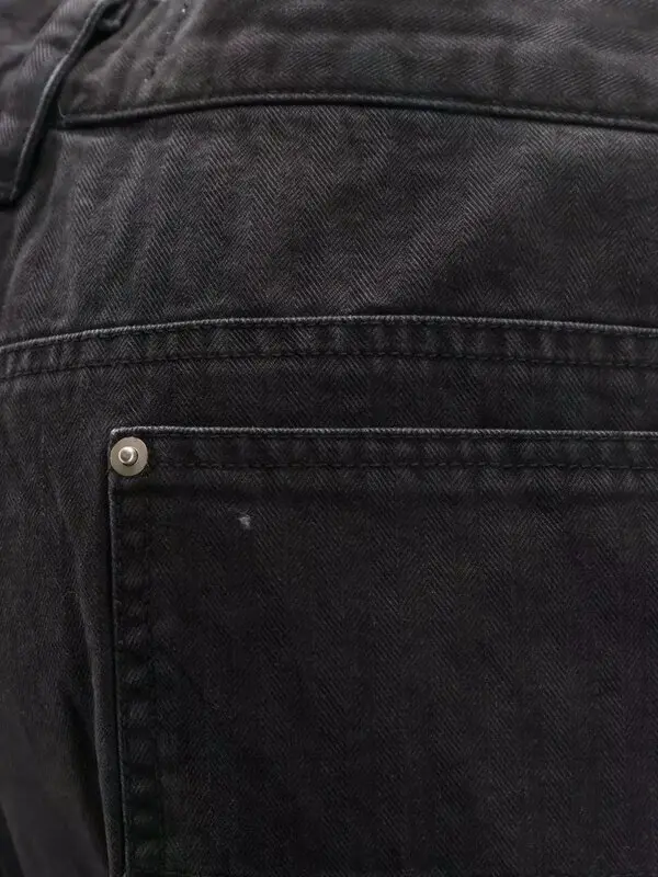 TONYWACK Distressed-effect Panelled Shorts