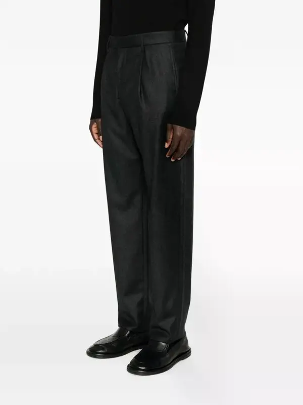 Agnona Pleated-front Tailored Trousers