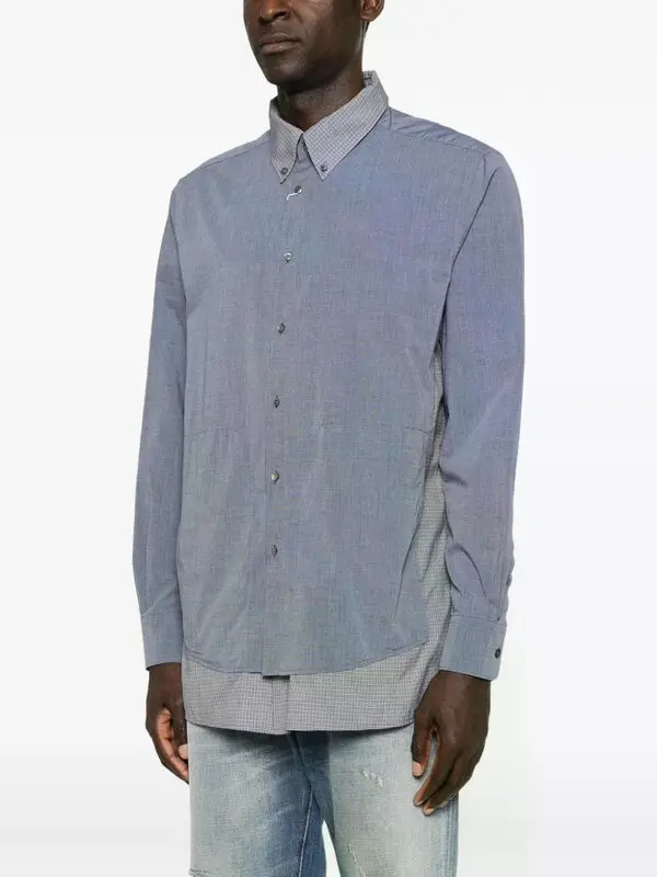 MAISON MARGIELA Panelled Layered-effect Shirt