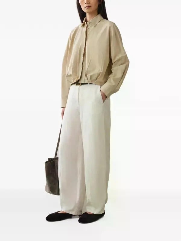LESS Curved-leg Trousers