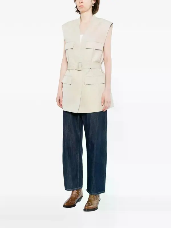 LESS Belted Vest