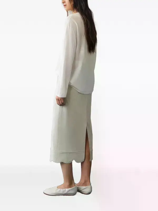 LESS Mid-length Wrap Skirt