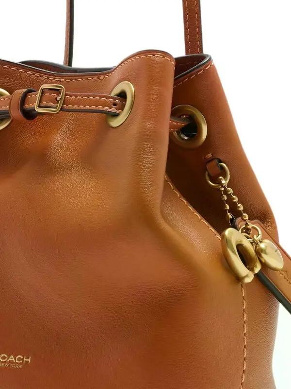 COACH Leather Bucket Bag