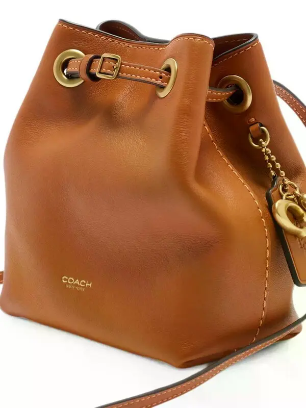 COACH Leather Bucket Bag